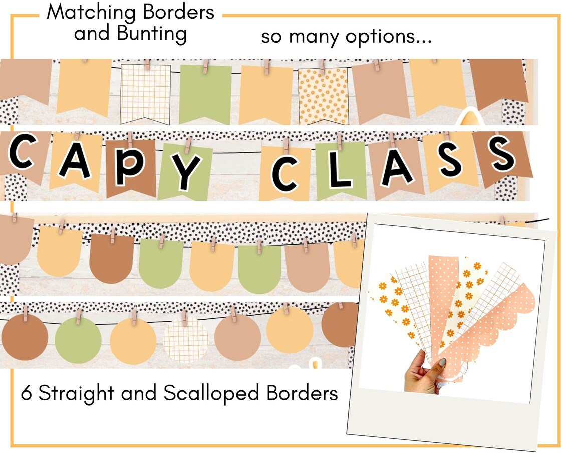 Capybara Classroom Decor Kit | Editable Bulletin Board Set With Posters ...
