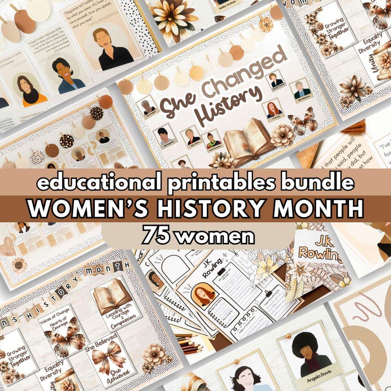 Womens History Month - Etsy