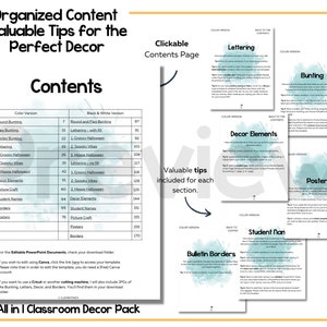 Retro Groovy Halloween Classroom Decor and Bulletin Board Kit Editable ...