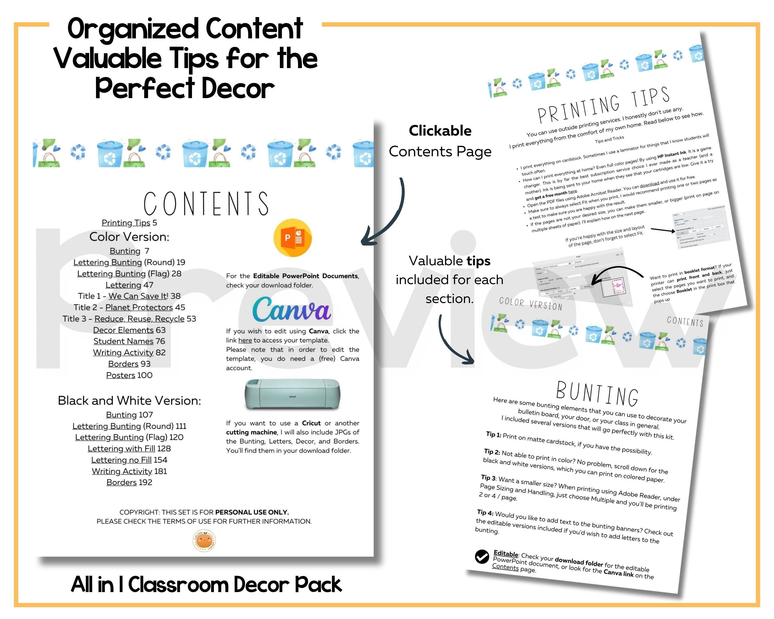 Earth Day Decor, Superhero Themed, Eco-heroes, Complete Classroom Decor ...