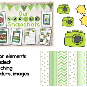Spring Break Writing Activity Editable Differentiated Spring Writing ...