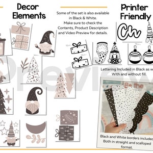 Fun Winter Gnomes Classroom Decor, Door Decor & Bulletin Board, Photo ...