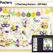 Mardi Gras Bulletin Board, Door Decor & Classroom Decor Posters ...
