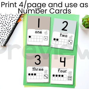 Jungle-safari Themed Number Posters for Bulletin Boards & Classroom ...