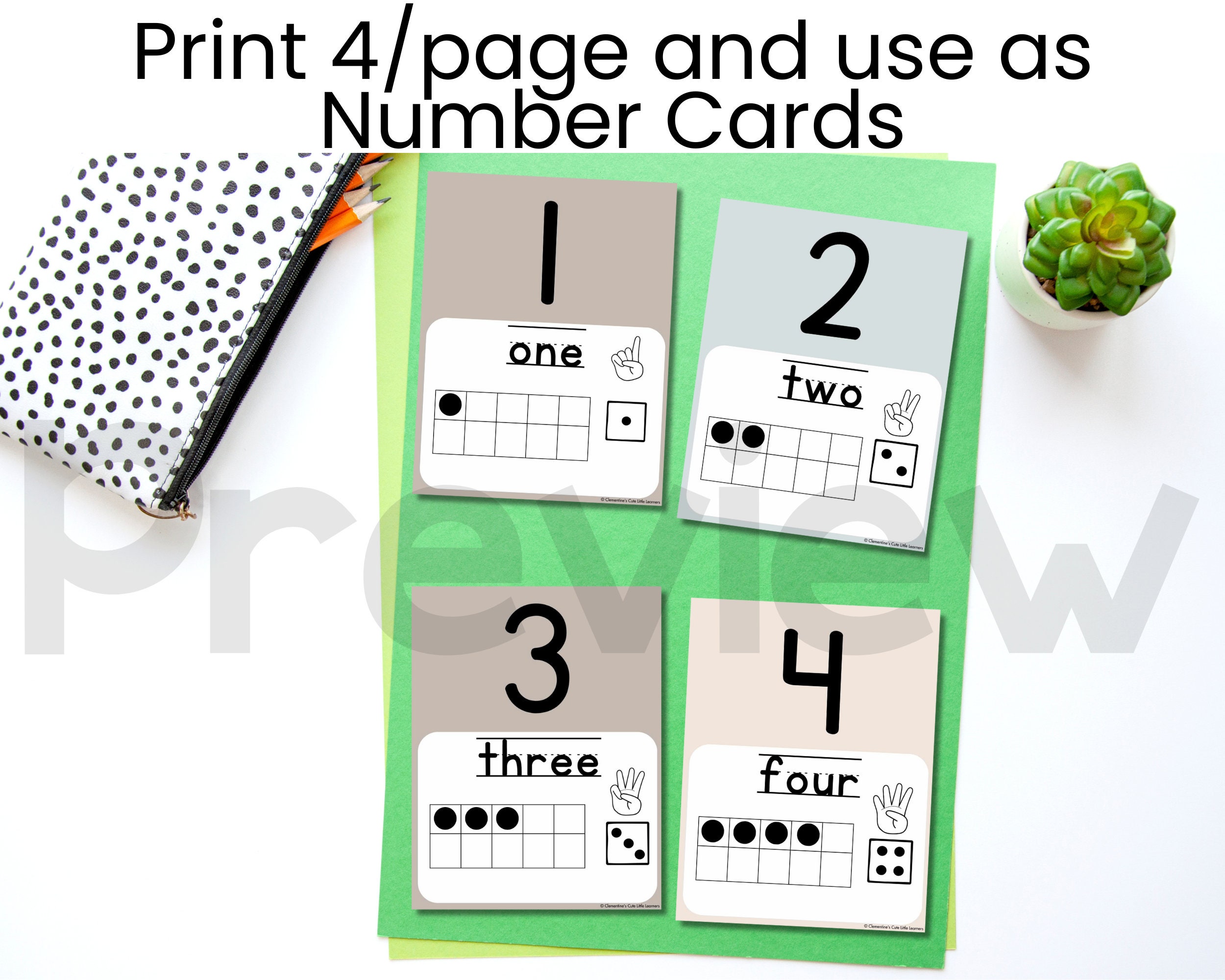 Jungle-safari Themed Number Posters for Bulletin Boards & - Etsy