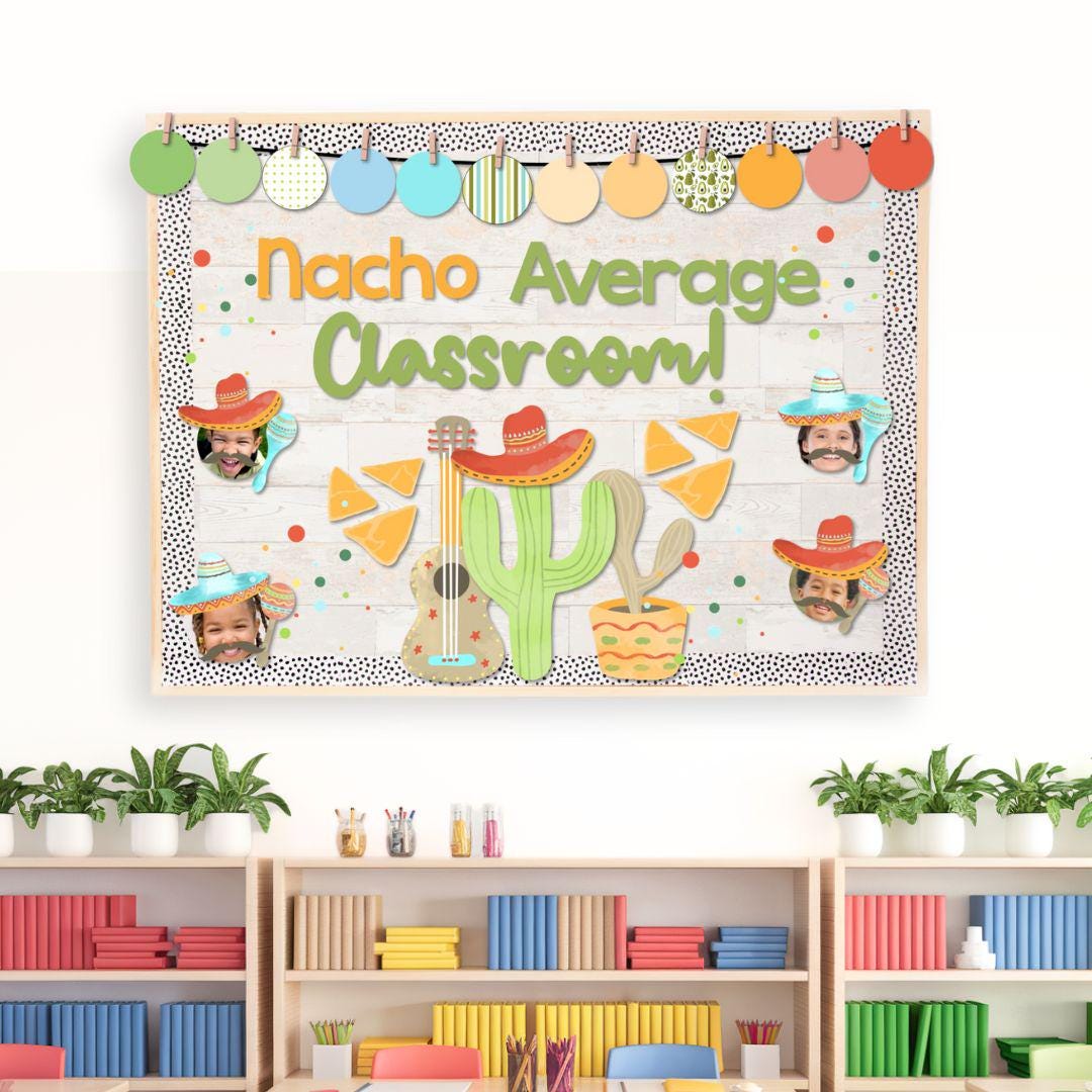 Cinco De Mayo Bulletin Board & Interactive Classroom Decor + Editable ...