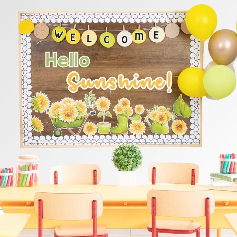 Sunflower Bulletin Board - Etsy