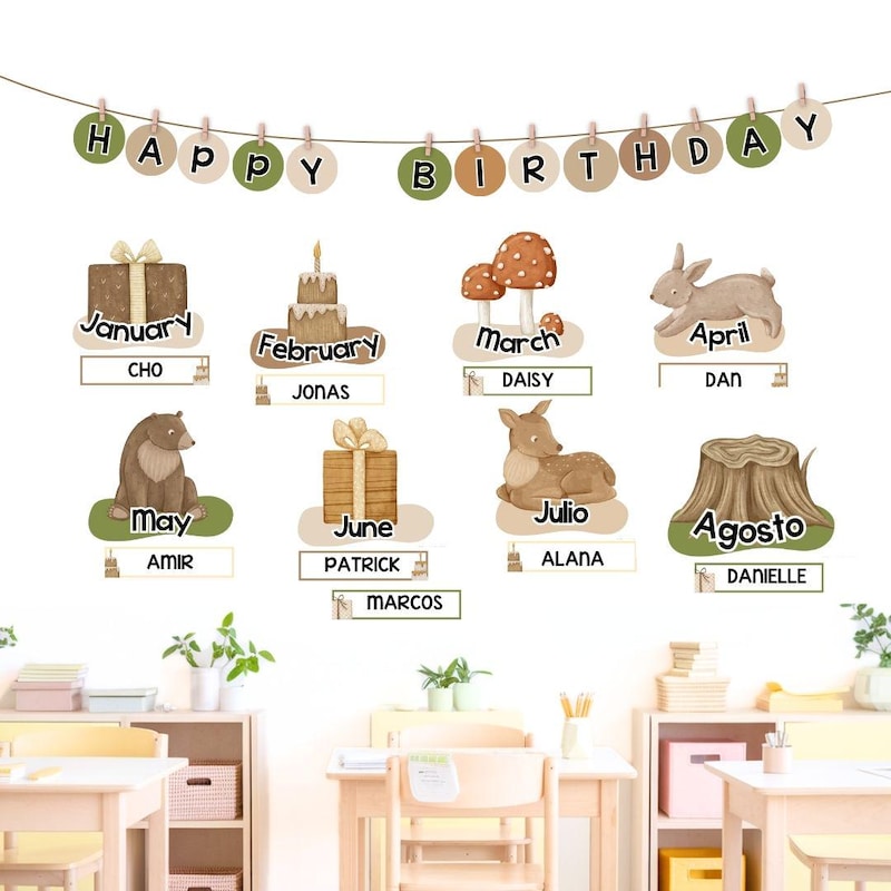 Woodland Birthday - Etsy