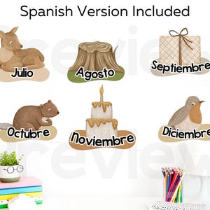 Woodland Birthday Display, Editable Birthday Bulletin Board & Classroom ...