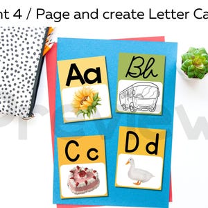 Sunflower Themed Alphabet Posters for Classroom Decor & Bulletin Board ...