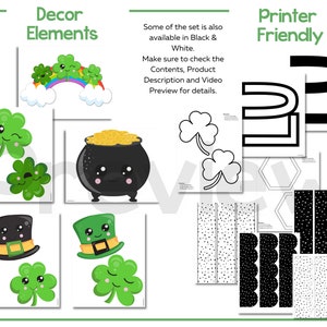 St. Patrick's Day Cutest Clovers Bulletin Board & Editable, Interactive ...