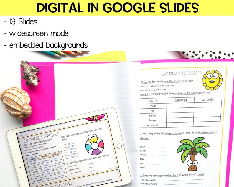End of Year Printables Reading and Activity Pack, Print Go Editable End ...