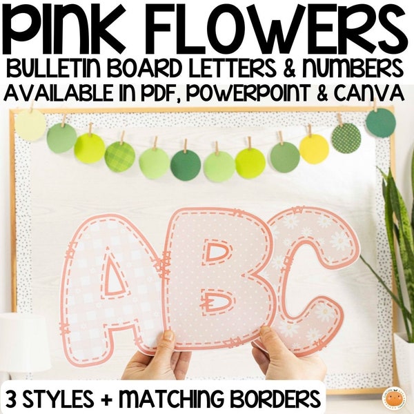 Pink Bulletin Board - Etsy