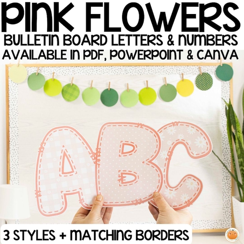 Pink Bulletin Board - Etsy