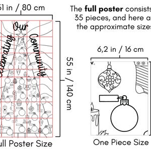 Christmas Collaborative Poster for Bulletin Board or Door Decor ...