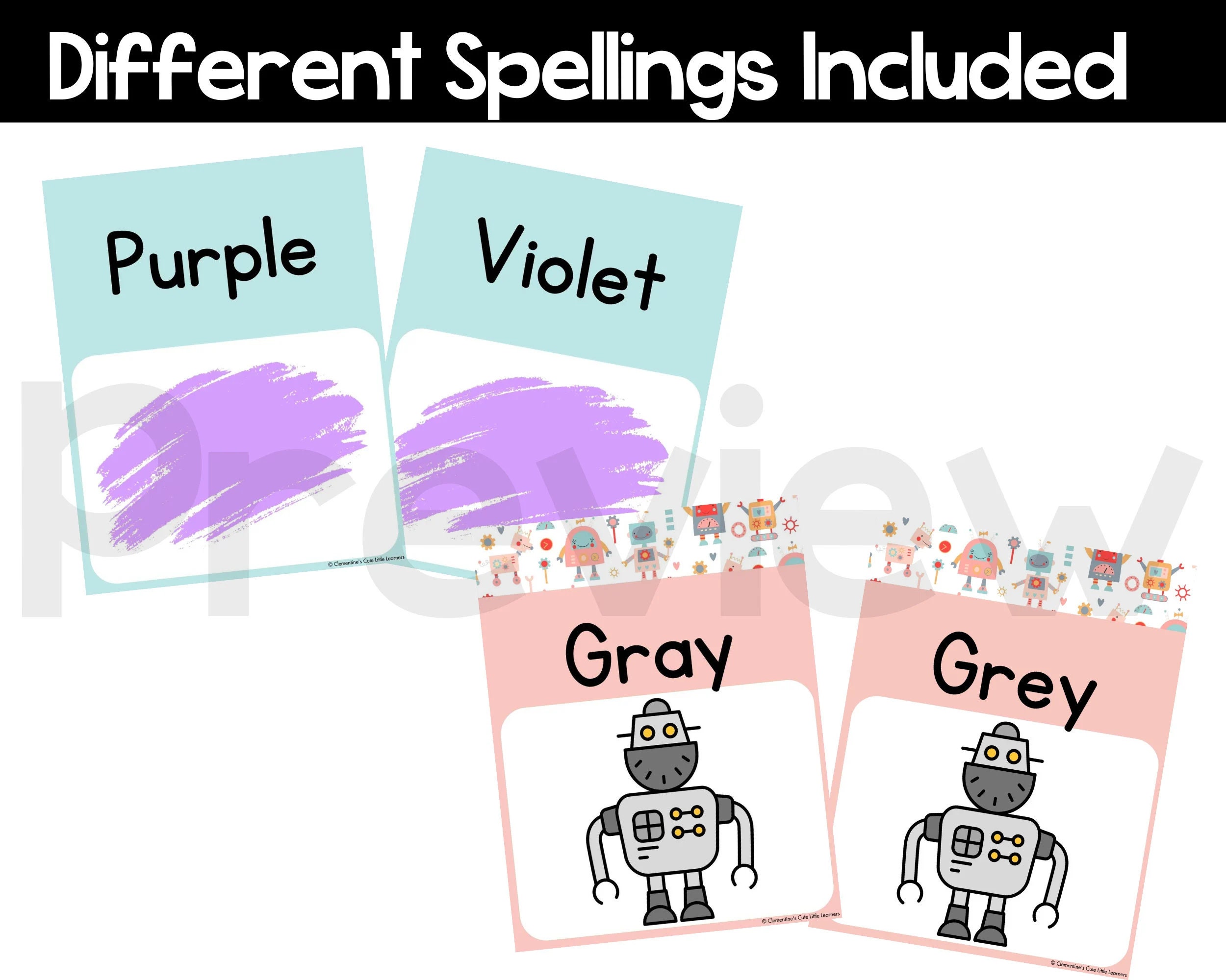 Robots & AI Themed Color Posters for Bulletin Boards and - Etsy