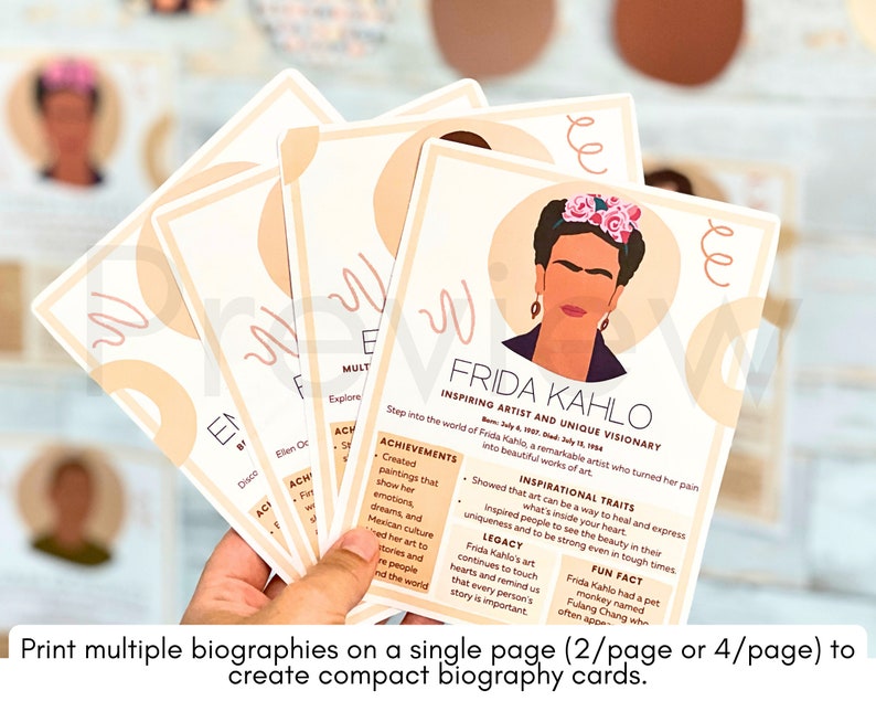 Hispanic Heritage Month Bulletin Board Kit – Latinx Biography Posters ...