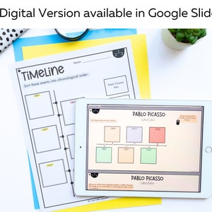 Pablo Picasso - Printable Biography Pack, Reading Comprehension, Quote ...