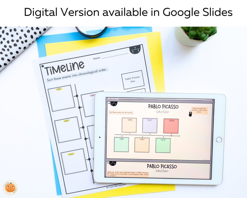 Pablo Picasso Printable Biography Pack Reading - Etsy