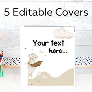 Editable Binder Covers, Spines & Teacher Forms, Fairytale Themed ...