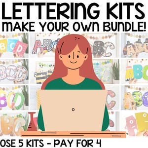 Spooky Halloween Letters and Numbers for Bulletin Board / Classroom ...