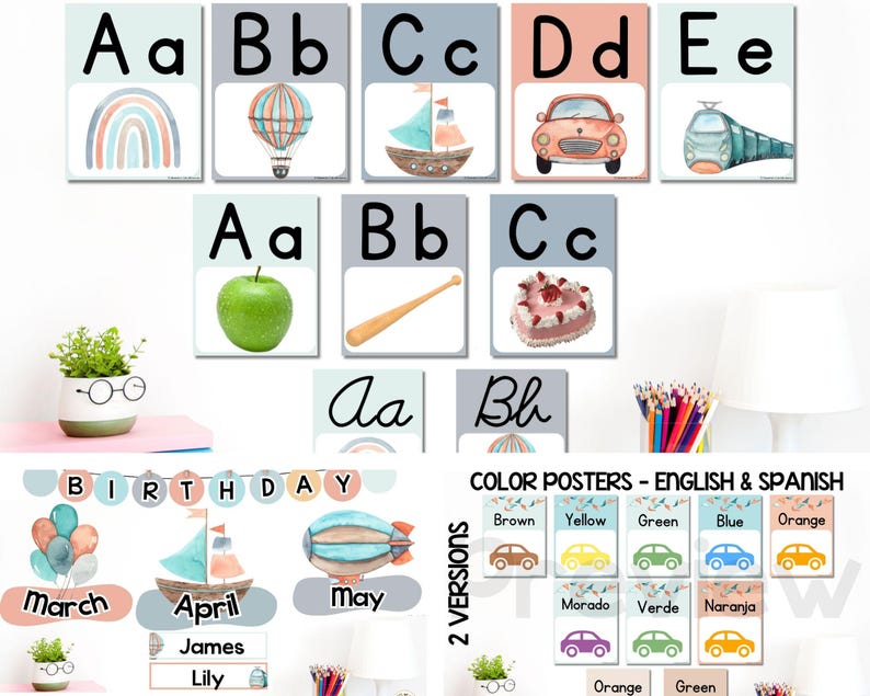 Travel Classroom Decor Bundle | Editable Bulletin Board, Meet the ...