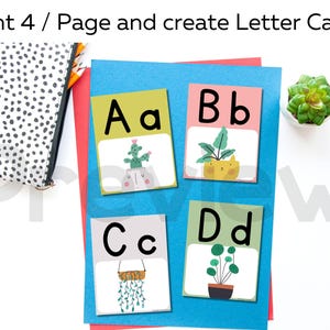 Urban Garden Themed Alphabet Posters for Classroom Decor & Bulletin ...