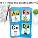 Urban Garden Themed Alphabet Posters for Classroom Decor & Bulletin ...