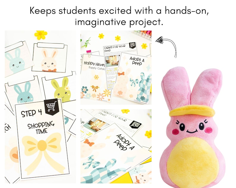 Adopt a Peep Project Based Learning, Printable Easter Activity ...