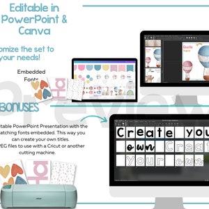 Hot Air Balloons Spring Bulletin Board & Interactive Classroom Decor ...