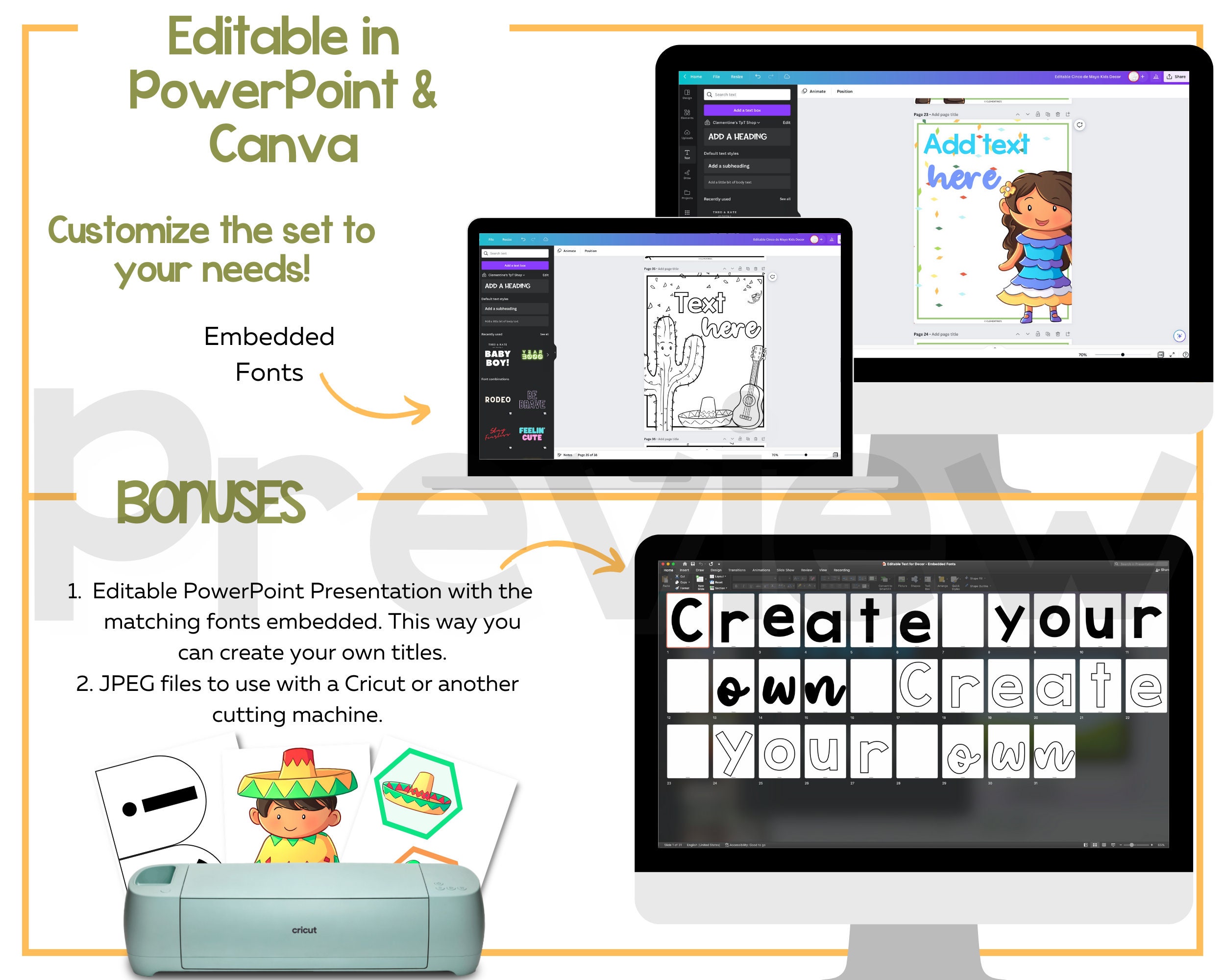 Cinco De Mayo Bulletin Board – Interactive Classroom Decor With ...