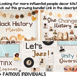 Black History Month Bulletin Board & Interactive Classroom Decor ...