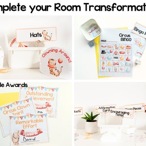 Circus Room Transformation Kit, Bulletin Board, Classroom Decor ...