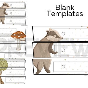 Woodland Rolling Cart Labels | Editable Teacher Trolley Tags for 10 ...