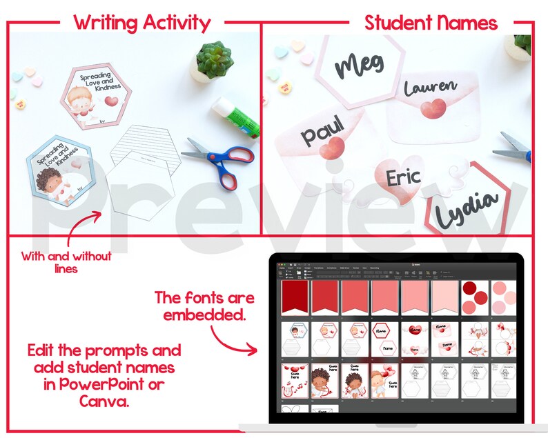 Cute Cupid Valentine's Day Bulletin Board & Interactive Classroom Decor ...