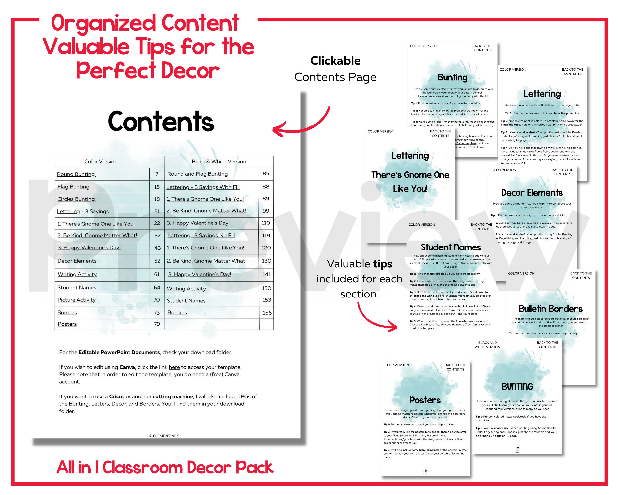 Love Gnomes Valentine's Day Bulletin Board & Interactive Classroom ...
