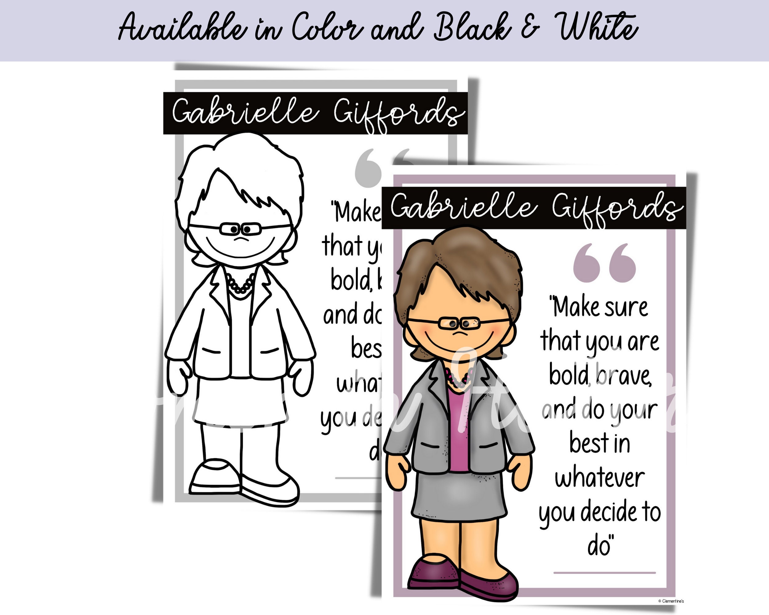 Women's History Month Quotes by Famous Women Posters Coloring Quotes ...