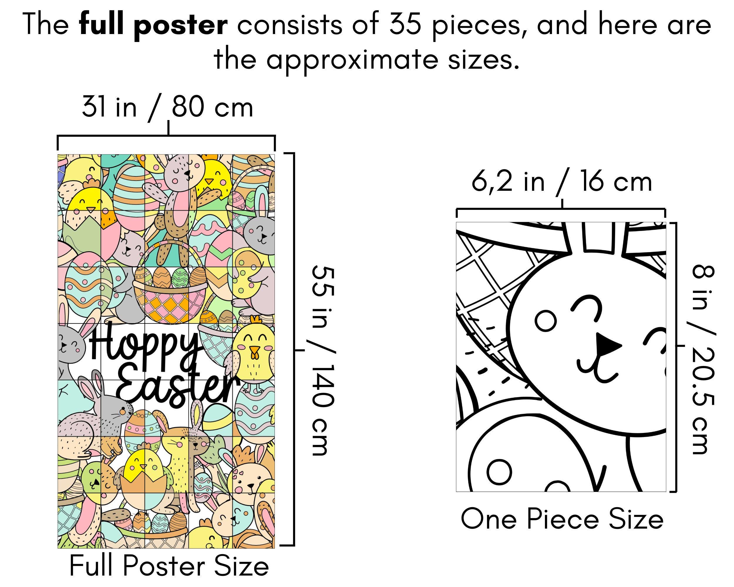 Easter Collaborative Poster: Classroom Door Decor - Etsy