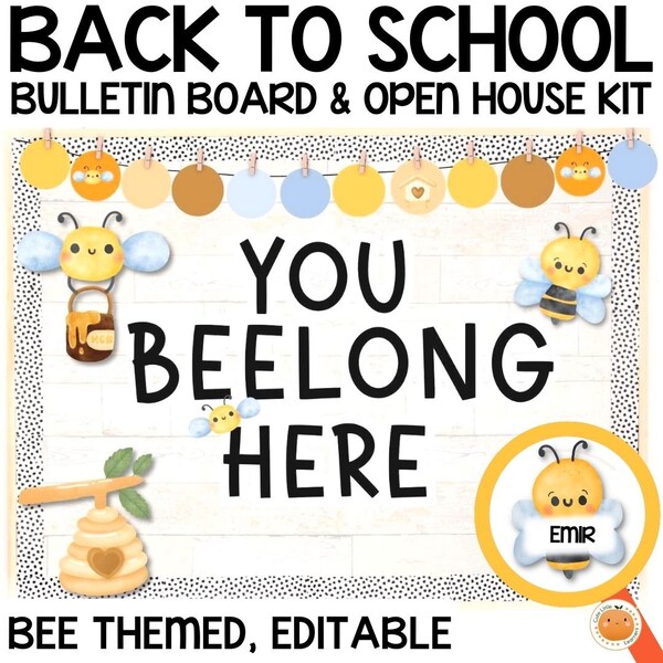 Bee Bulletin Board - Etsy