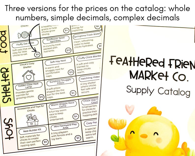 Adopt a Chick Project Based Learning, Printable Spring and Easter ...