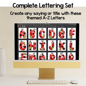 Ladybug Letters - Bulletin Board Titles / Classroom & Door Decor ...