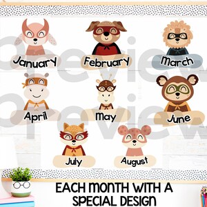 Birthday Display Superheroes Themed, Editable Birthday Bulletin Board ...