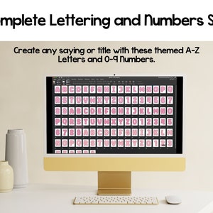 Bright Pink Valentine's Day Lettering for Bulletin Board Titles ...