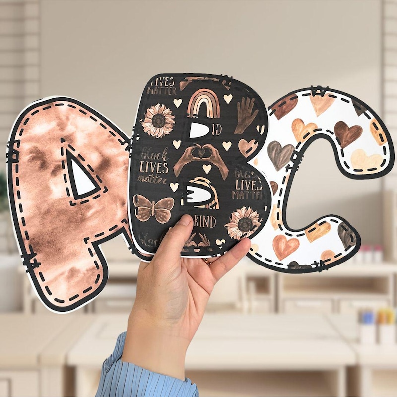 Black History Bulletin Board Letters - Etsy