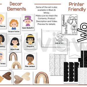 Women's History Month Bulletin Board & Interactive Classroom Decor ...