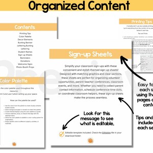 Back to School Bulletin Board Decor and Open House Kit + Editable ...