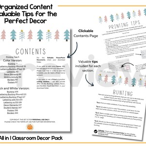 Winter Snowmen Bulletin Board & Classroom Decor Editable Versions ...