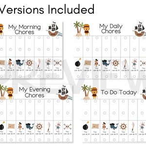 Printable Flip Routine Chart, Editable Morning, Evening, Bedtime Flip ...