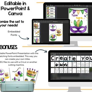 Mardi Gras Bulletin Board, Door Decor & Classroom Decor Posters ...