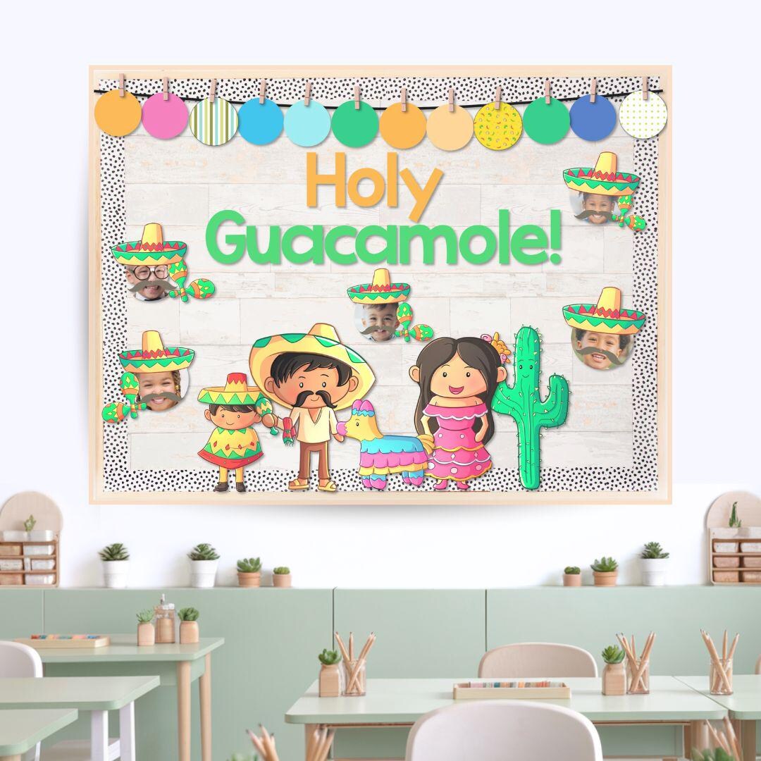 Cinco De Mayo Bulletin Board – Interactive Classroom Decor With ...